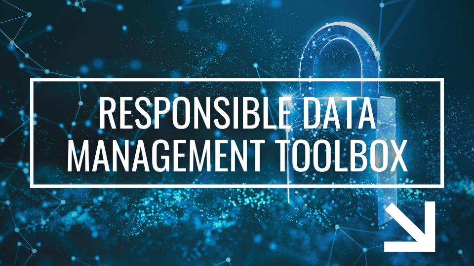 Soutien sur la gestion responsable des données - CartONG